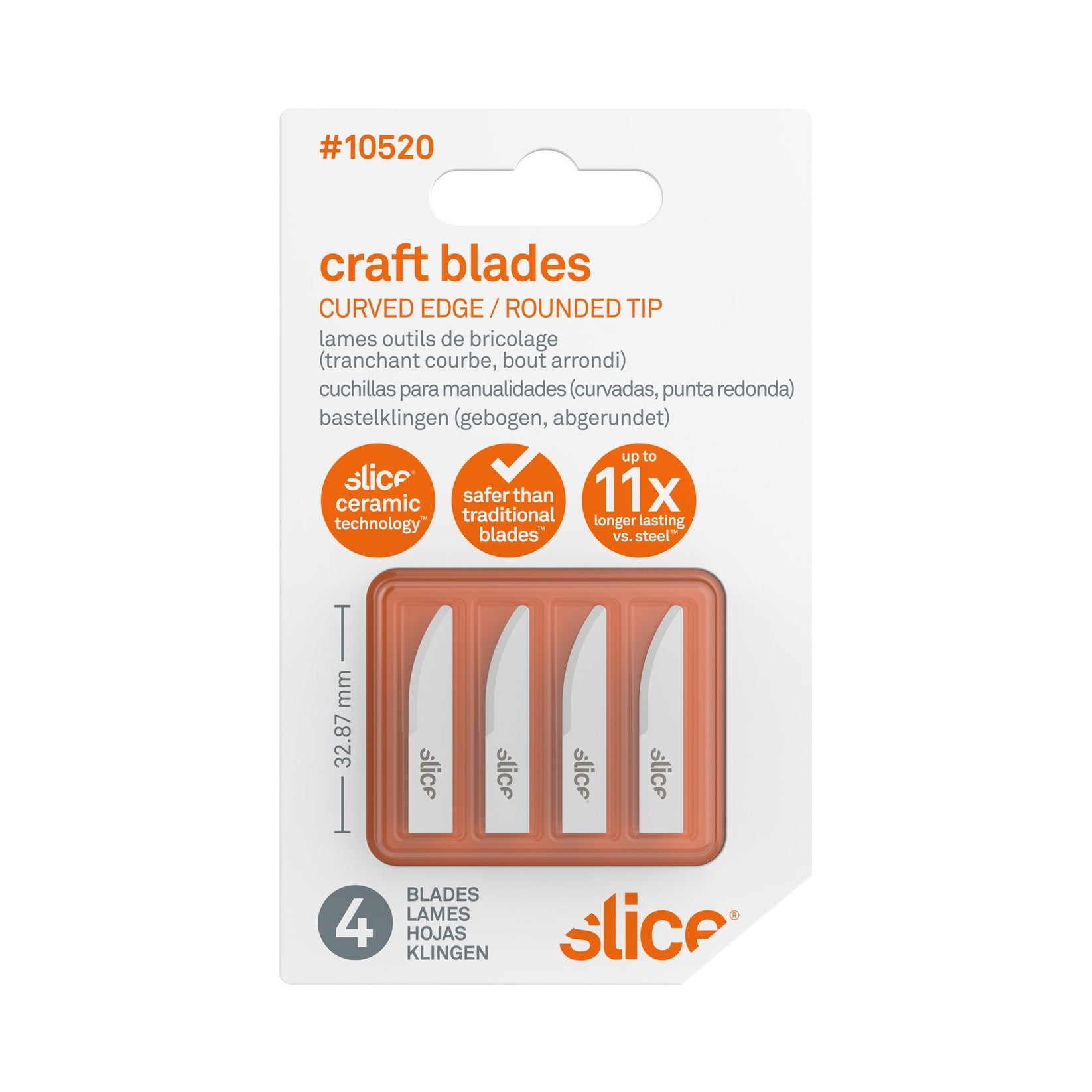 Cuchillas para manualidades (curvadas, punta redonda) | Slice – Slice ...